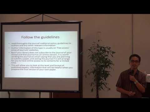 How to submit an article to journal