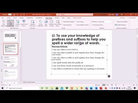 Spelling Words With the Prefix al Lesson Video