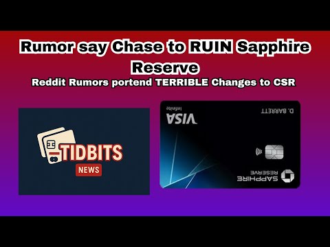 Rumor | Chase to RUIN Sapphire Reserve