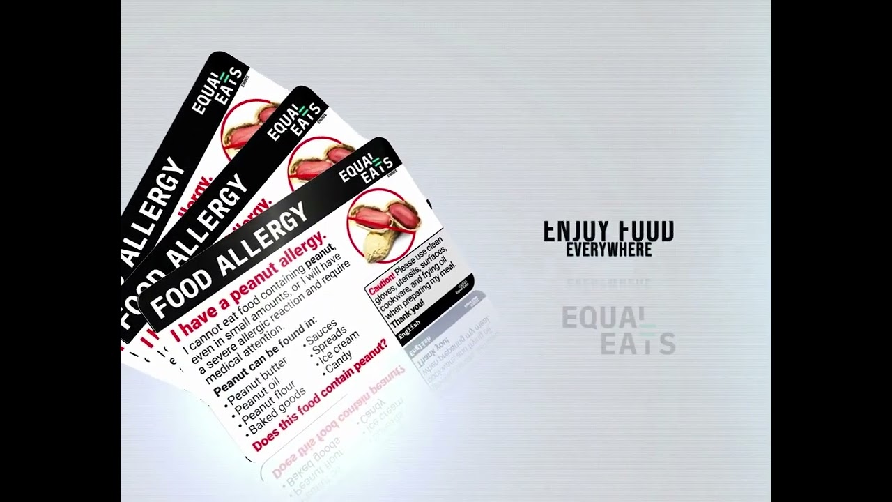 Equal Eats Peanut Allergy Card Video