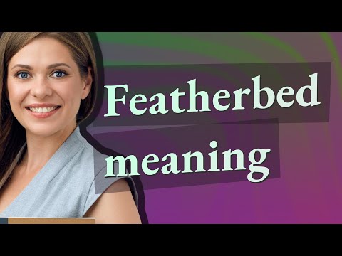 Featherbed | meaning of Featherbed