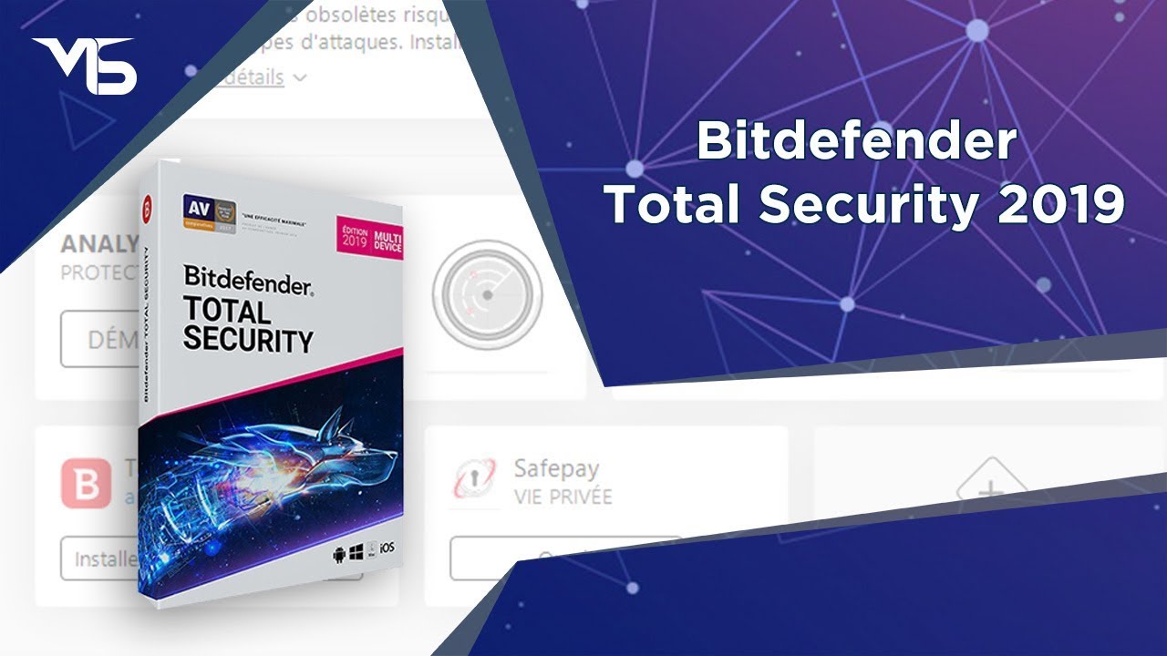 Bitdefender Total Security 2019 - 6 Mothns for 5 Devices.