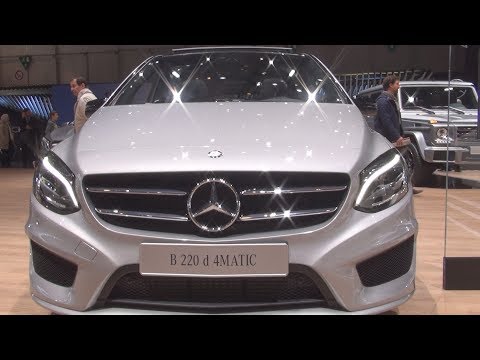 Mercedes-Benz B 220 d 4MATIC (2016) Exterior and Interior