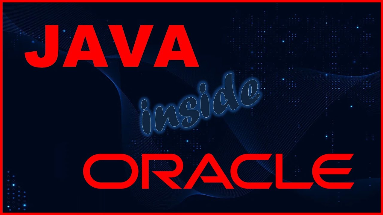 Create a Java Program Inside Oracle | SQL PLSQL & Java