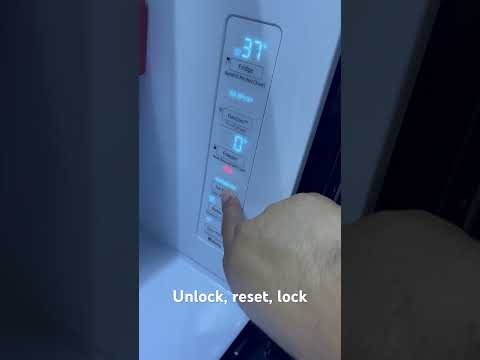 How to: filter reset Samsung -French Door Refrigerator - Black Stainless Steel Model: RF28R7351SG