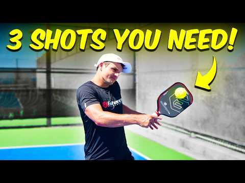 The 3 Shots That Win 70% of Points in Pickleball