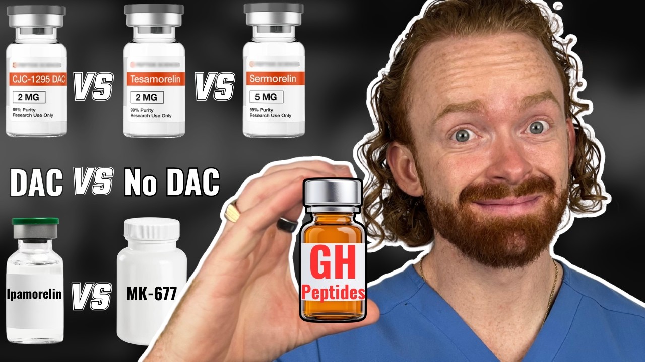 CJC-1295, Ipamorelin, Tesamorelin, Sermorelin & MK-677 - Deep Dive on Selecting the Best GH Peptides
