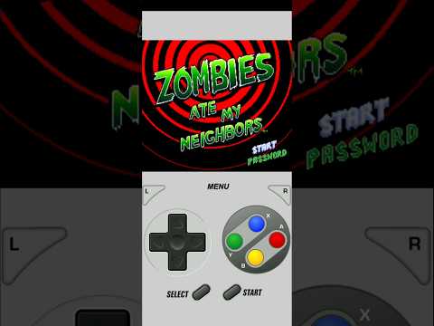 Zombies Ate My Neighbors Super Nintendo #snes #emulator #zombiesurvival #android #game #bit