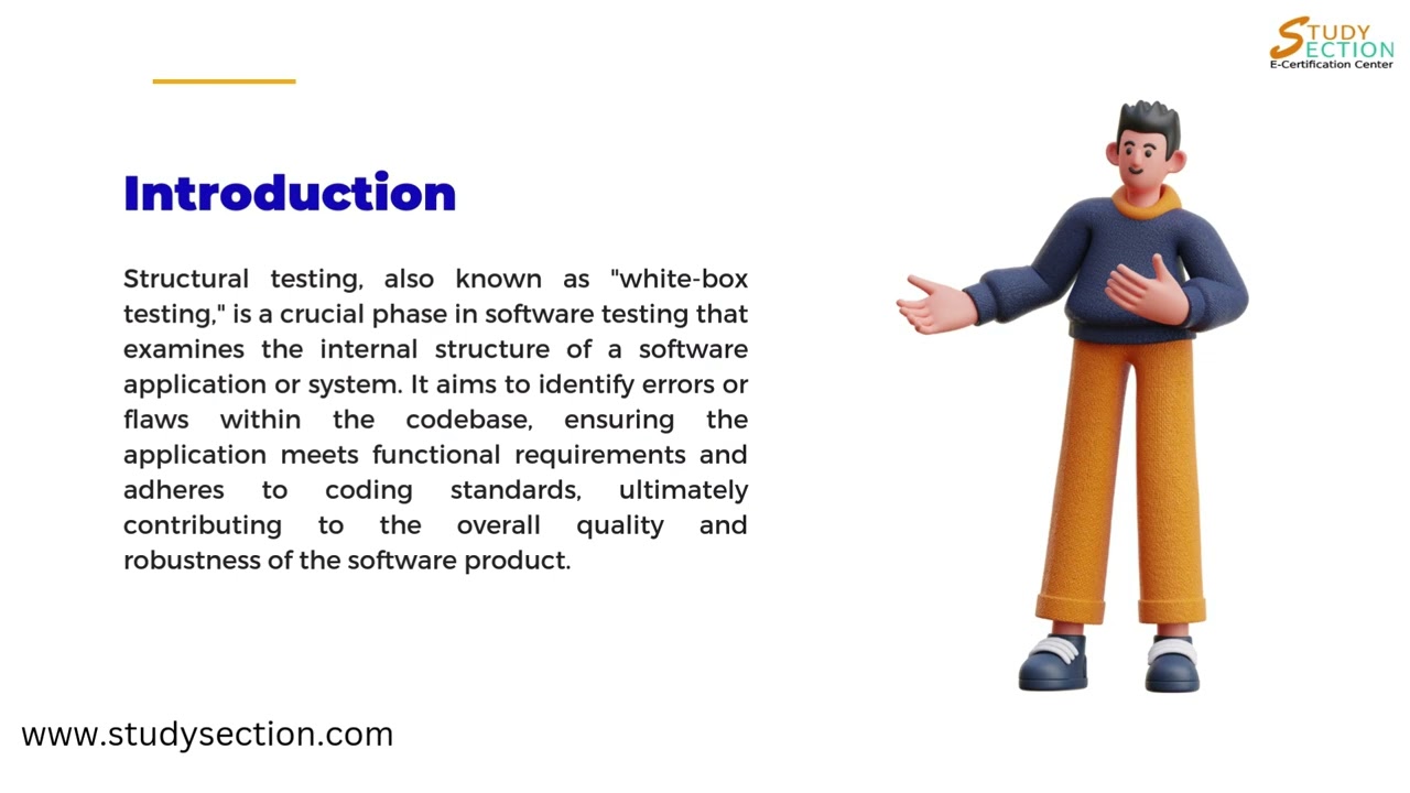 Learn Structural Testing and its types with StudySection #StudySection #PPT