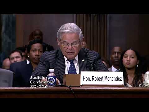 Menendez Introduces Robert Kirsch at Judiciary Nomination Hearing