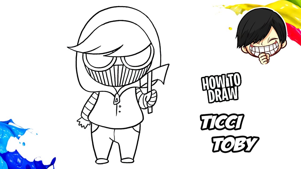 How to draw Ticci Toby