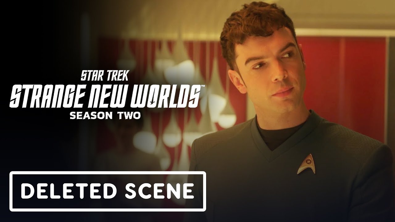 Star Trek: Strange New Worlds: Season 2 Exclusive Deleted Scene (2023) Ethan Peck, Rebecca Romijn
