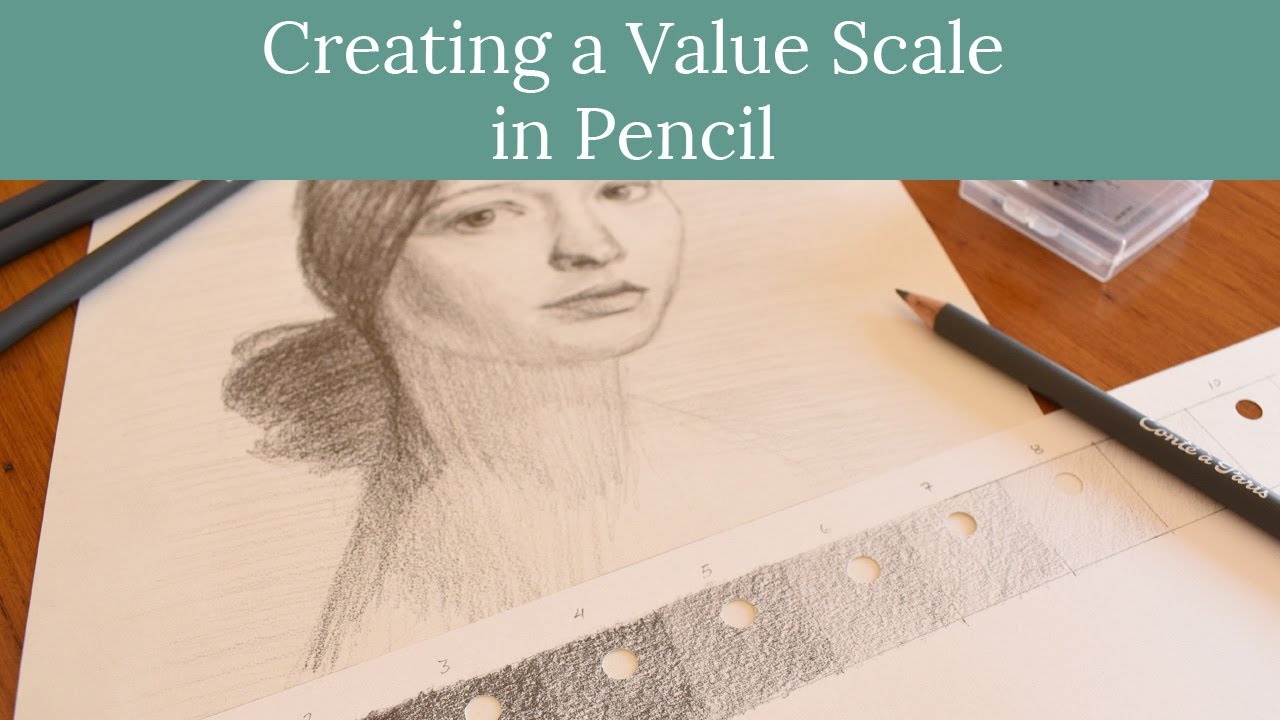 How to Create a Pencil Value Scale and Value Finder for Drawings