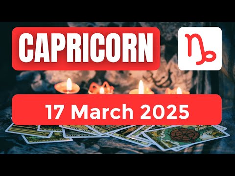 Capricorn horoscope | Capricorn Horoscope for Today 17 March 2025
