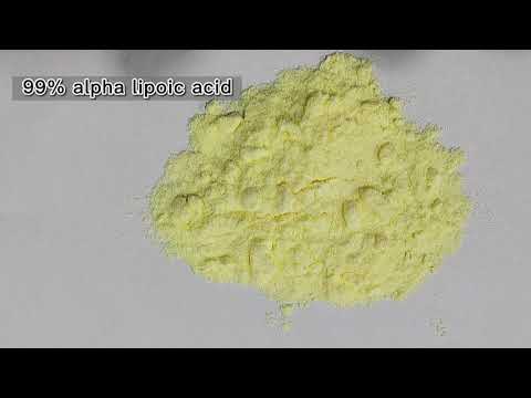 Alpha Lipoic Acid Powder - Thioctic acid Latest Price, Manufacturers ...