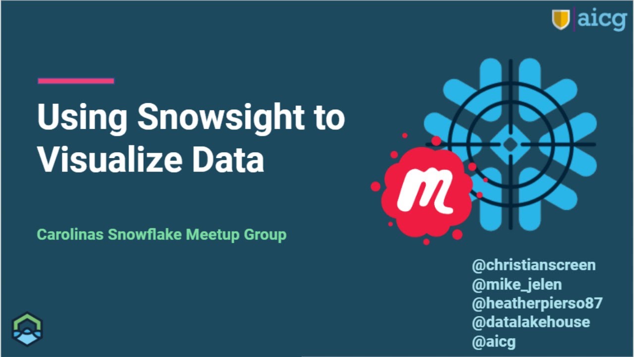 Using Snowsight to Visualize Data