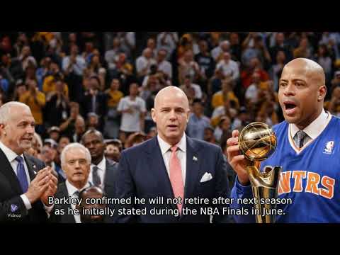 Charles Barkley has decided to continue his role with TNT Sports #basketball #basketballplayer