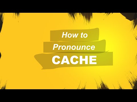 How to Pronounce "Cache" Correctly || Learn English Pronunciation and Vocabulary