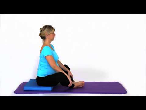 Pregnancy Exercises - Yoga Sitting Tailor Pose