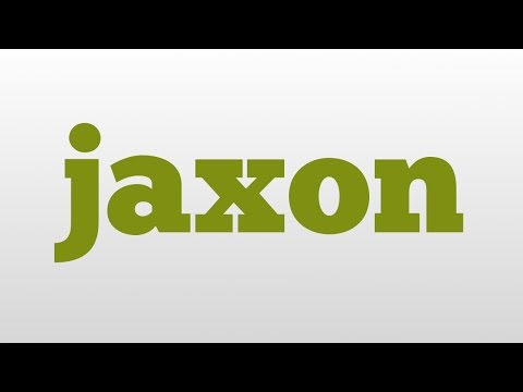 jaxon meaning and pronunciation