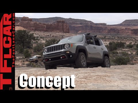 We Drive the Jeep Renegade Commander Concept Off-Road!