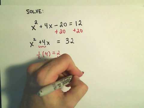 Completing the Square to Find Complex Roots - Expii