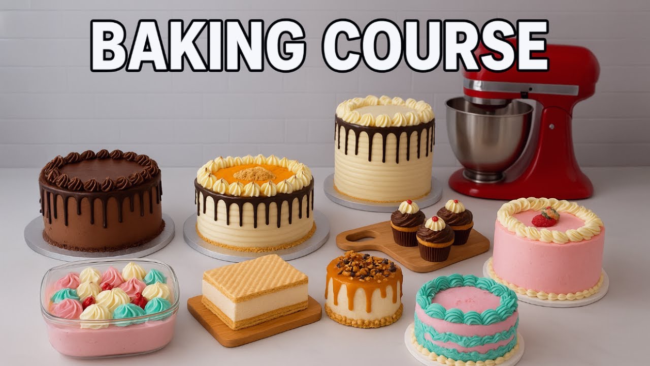 BAKING COURSE: From Beginner to Pro – Full Cake Recipes