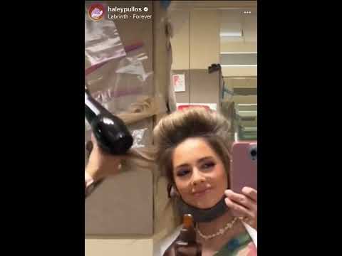 #generalhospital star #haleypullos shares a day in the life on set at #gh