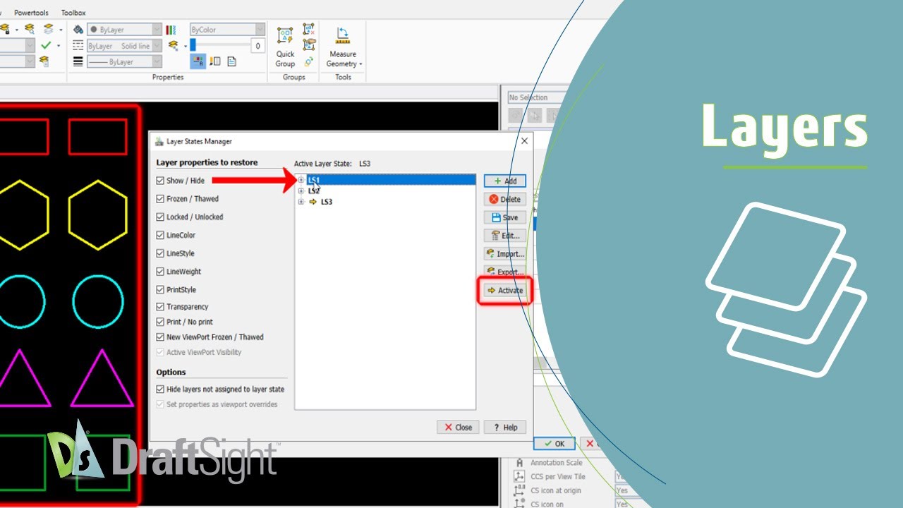 Activate Layer State