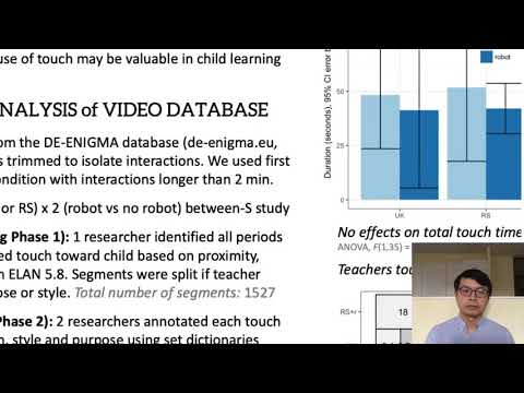 How Culture and Presence of a Robot Affect Teachers' Use of Touch with Autistic Children