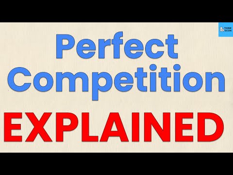 What Is PERFECT COMPETITION? | [ELI5 w/ examples] | Think Econ