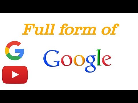 Full form of Google // Full form of GOOGLE in English