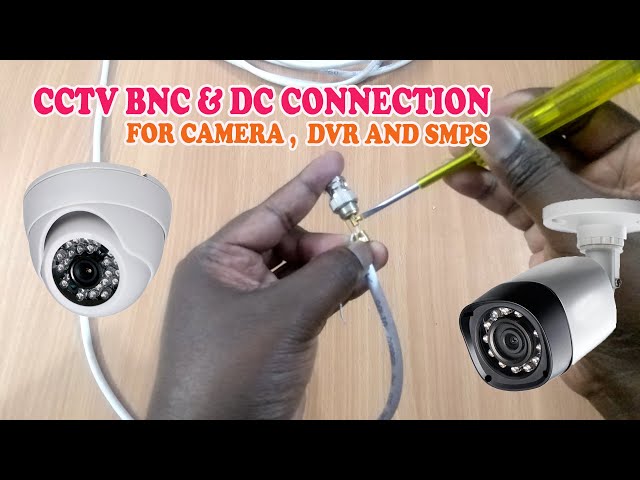 CCTV CAMERA CONNECTORS - BNC PIN CONNECTOR VISION BLACK PVC Trader ...