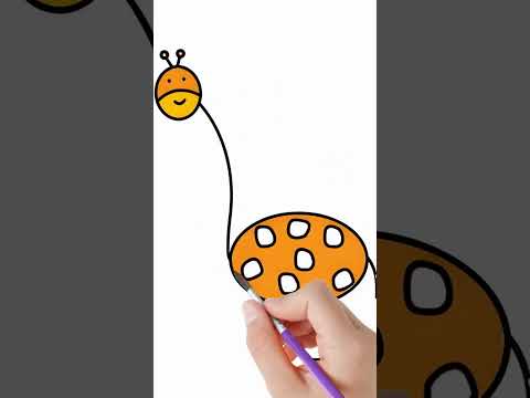 π¦ How to Draw a Cute Giraffe | Easy Drawing for Kids