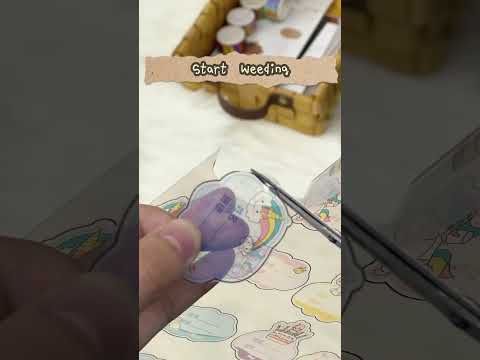DIY Name Stickers | DIY Stickers | Stickers Vinyl | DIY Cute Stickers | A-SUB® Paper#diy #stickers