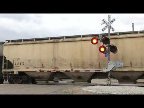 BNSF 8393 West in Yates City, IL 3/4/23