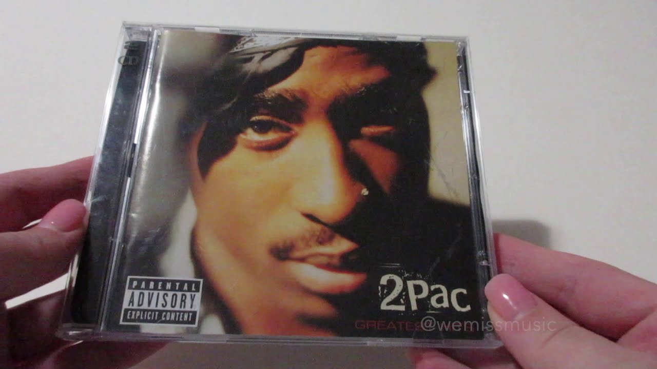 Unboxing: 2Pac - Greatest Hits 2-CD compilation album (1998)