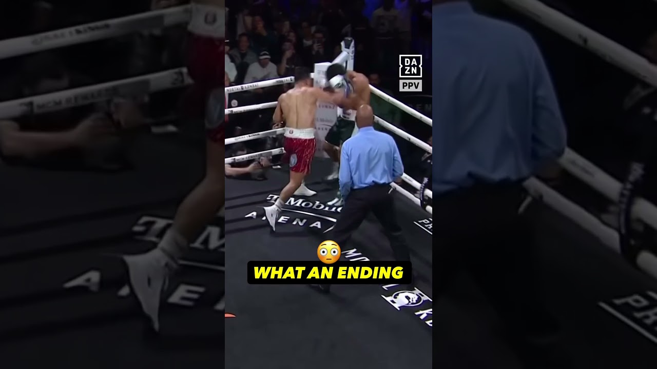 THIS ENDING OF THIS FIGHT WAS INSANE 😳 #shorts