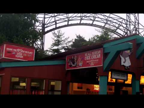 Goliath Testing from Camp Cartoon at Six Flags Great America 6-10-2014