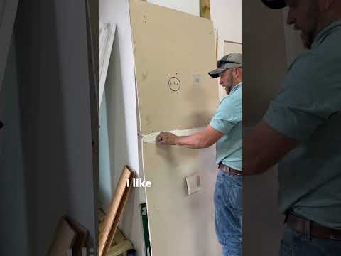 Drywall Training: How to mud and tape a seam part 2