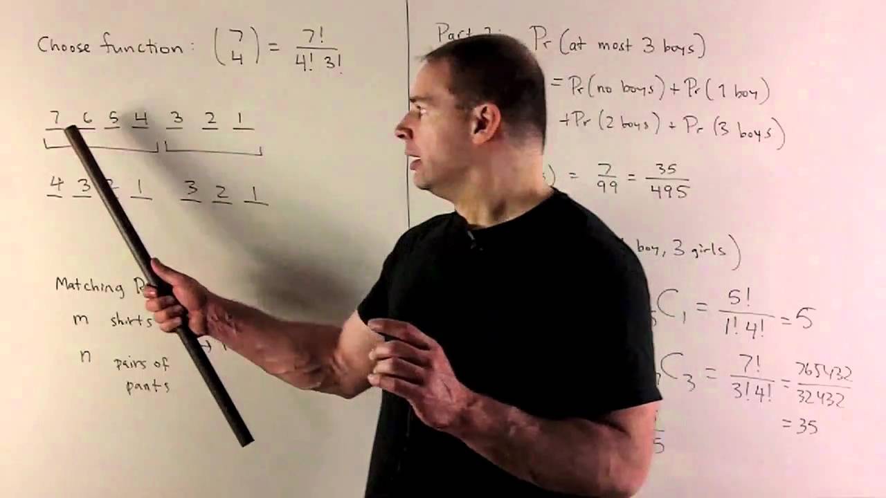 Example of Choose Function (Binomial Coefficient)
