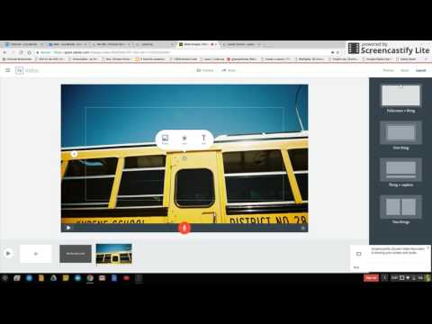 Options for Voice Recording Adobe Spark Video Audio Pics Text, Vocaroo Audio, NREC Video