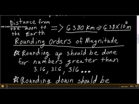 Orders of magnitude