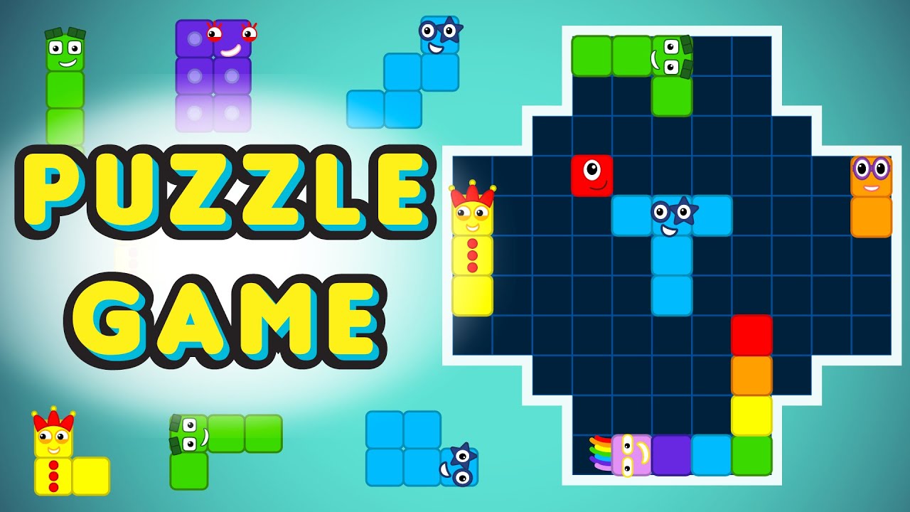 Numberblocks Puzzle - Pixel Game Animation