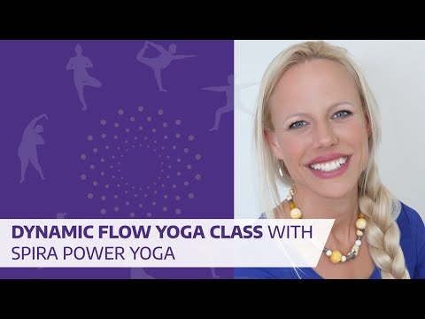 Dynamic Flow Yoga Class with Spira Power Yoga