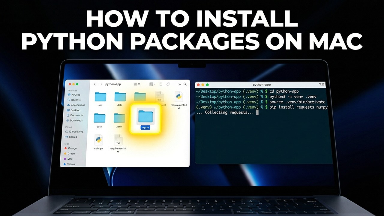 The RIGHT Way to Install Python Packages on Mac (2026 Guide)