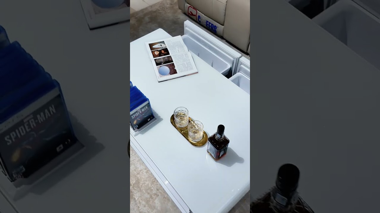Primst White TB135 Coffee Table Fridge with Two Independent Cooling Drawers.