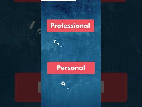 Learn the vocabulary that is most important for your professional and personal life!