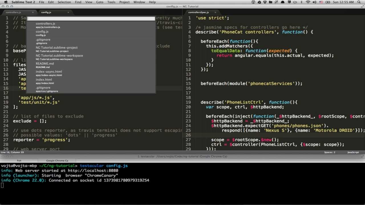 Testacular (now Karma) - JavaScript Test Runner