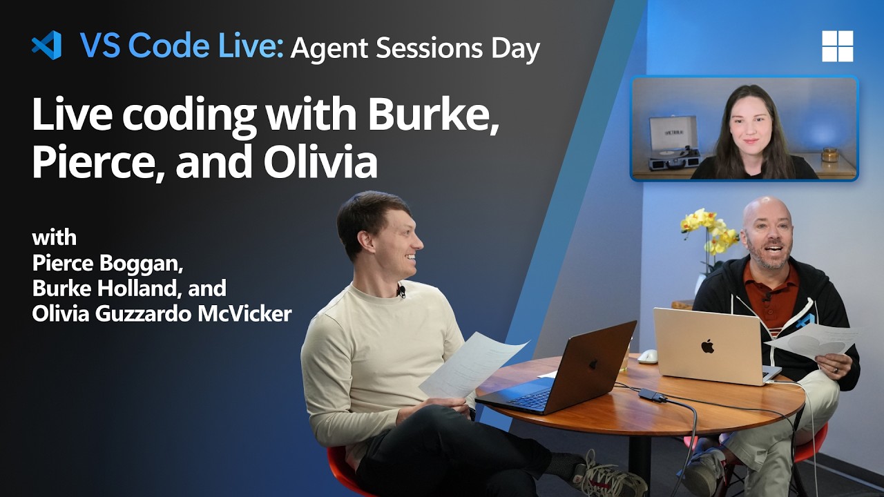 Live coding with Burke, Pierce, and Olivia